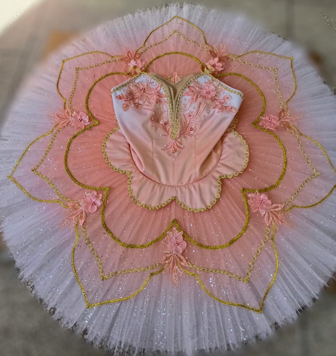 Orange Ballet Tutu, Tangerine Ballet Tutu, Peach Professional Ballet ...