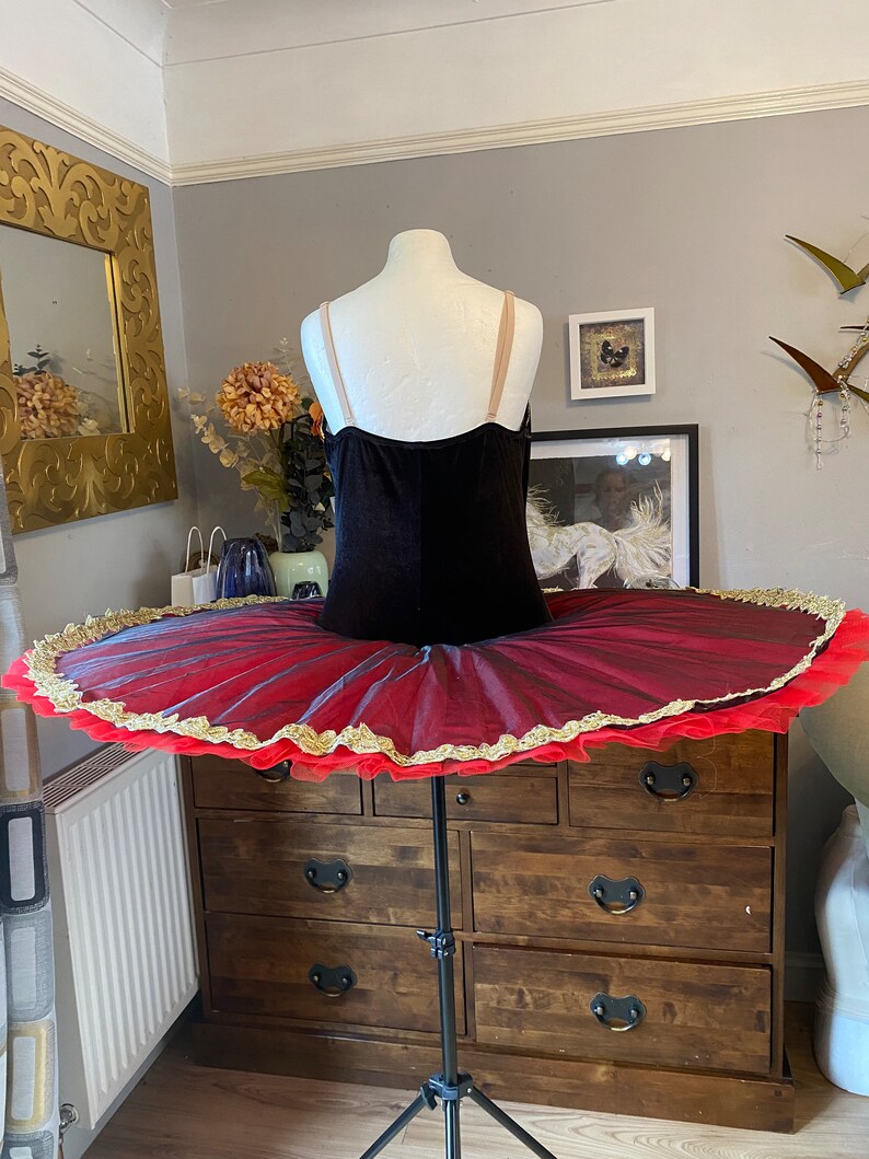 La Esmeralda Red Spanish Tutu - Professional Ballet Costume - Etsy