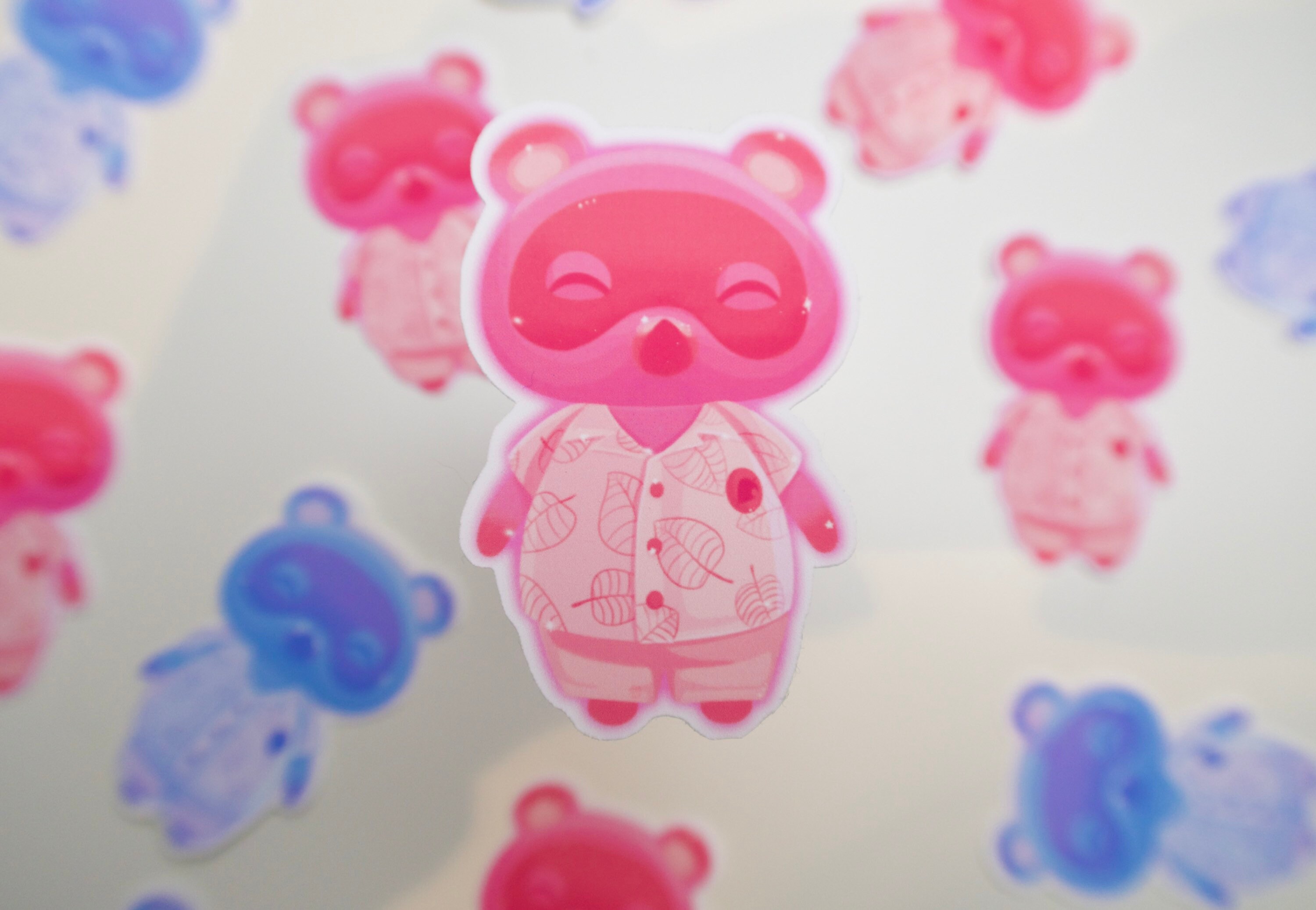 Cute Animal Crossing Tom Nook Stickers - Etsy UK