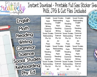 School Meetings Staff Development Stickers Homeschool Co-op - Etsy