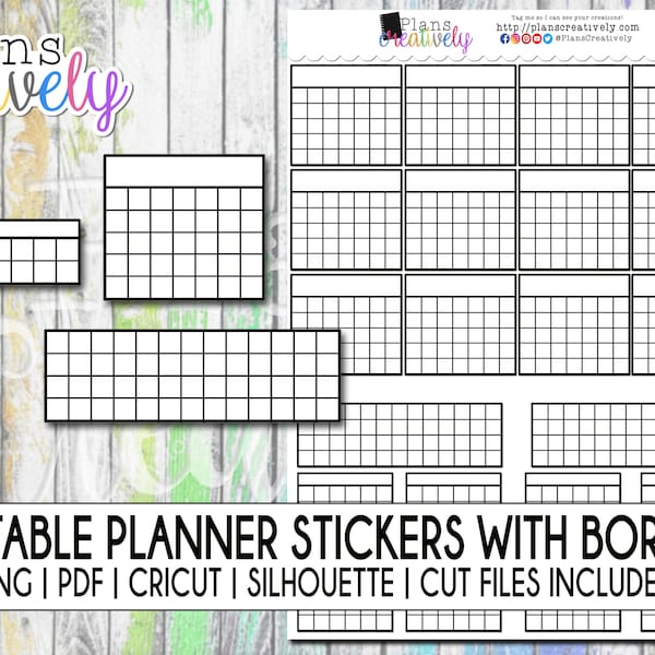 Bullet Journal Stickers Calendar - Etsy