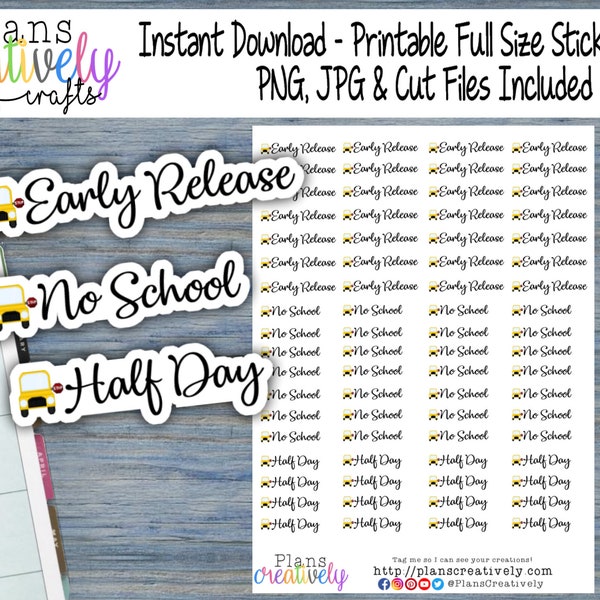 Reminder Stickers - Etsy