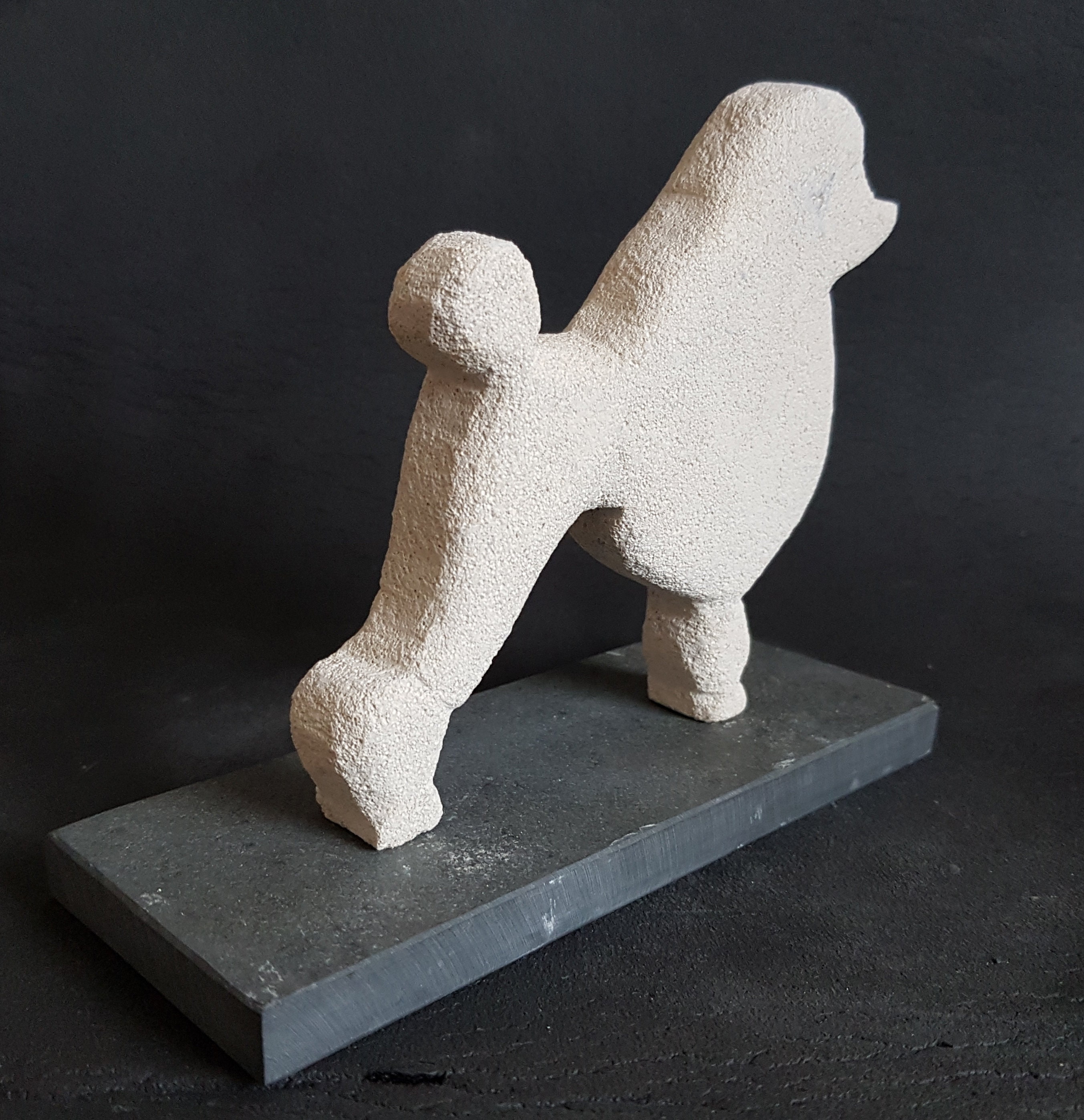 Stone Dog Statue Bath Stone - Etsy