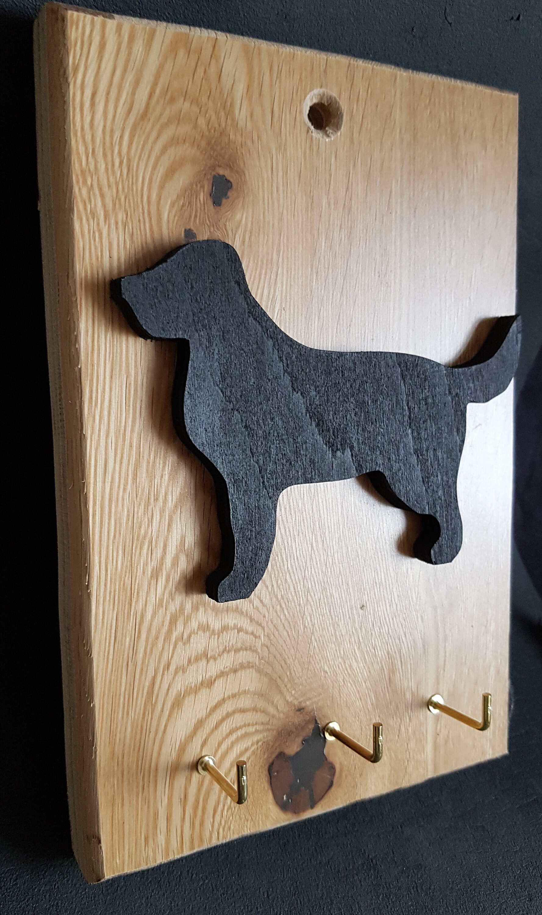 Dog Themed Key Holder/ Dog Lead Holder - Etsy UK