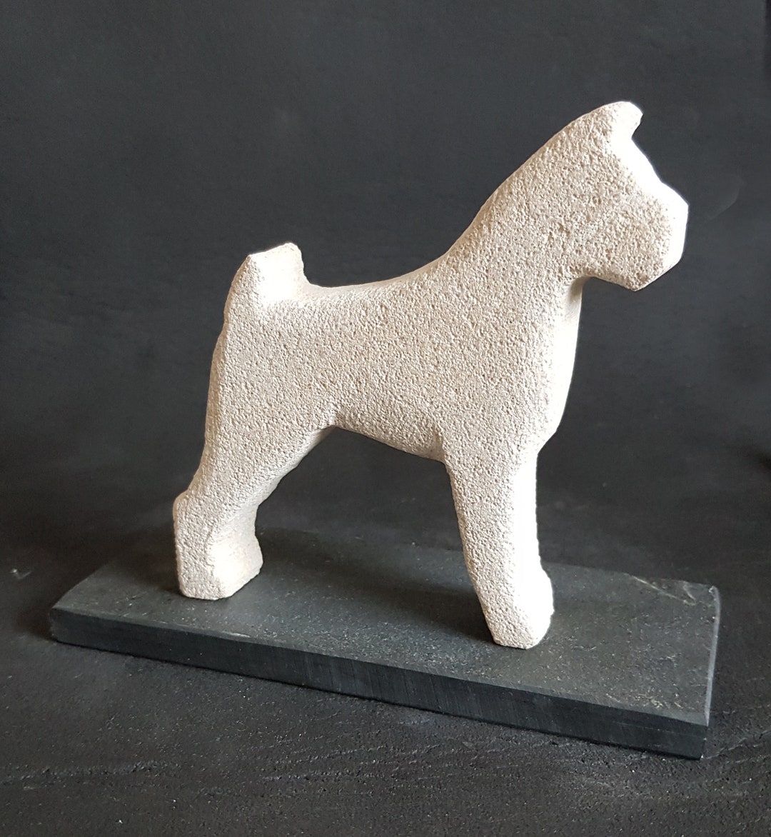 Stone Dog Statue Bath Stone - Etsy