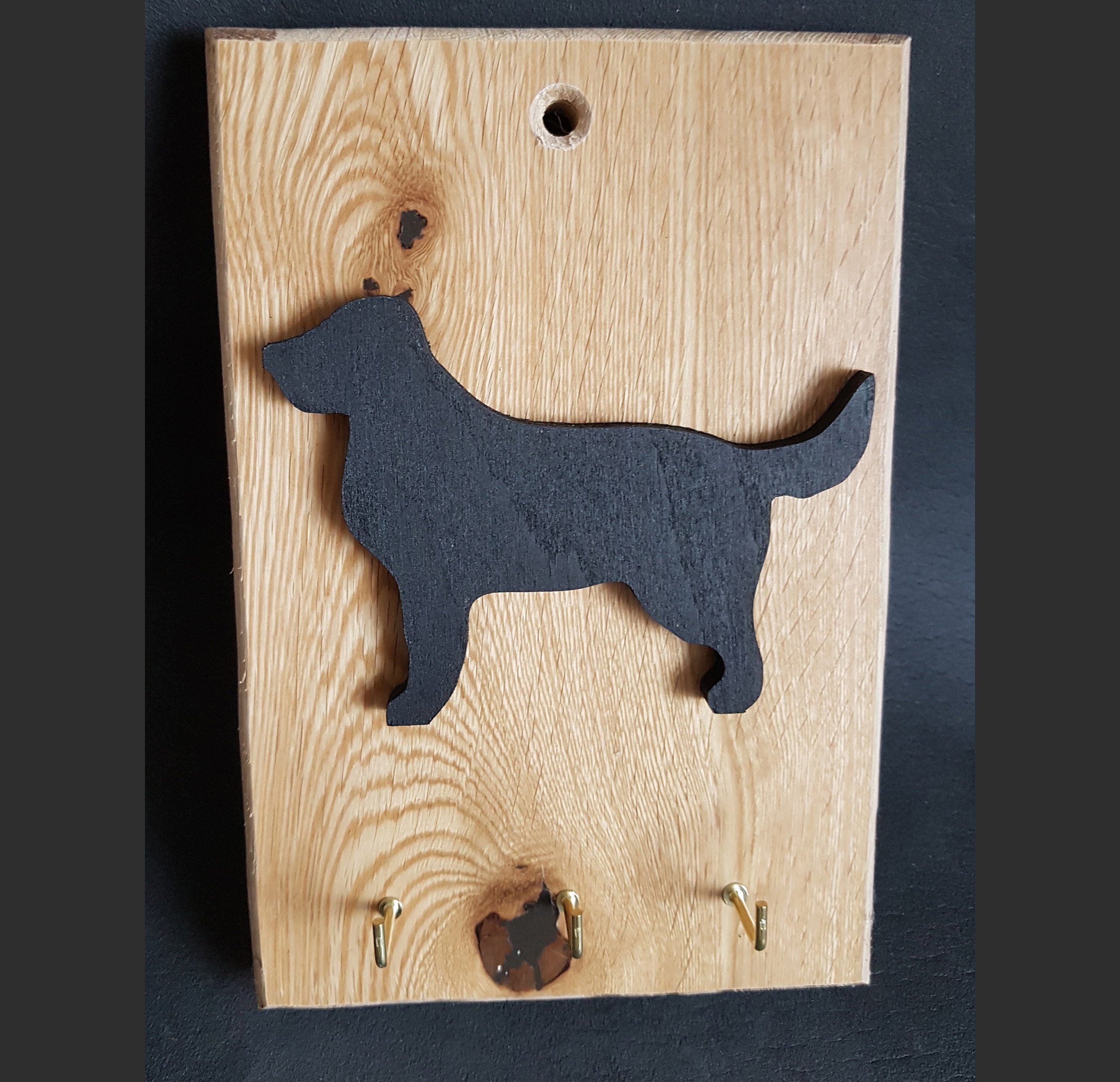 Dog Themed Key Holder/ Dog Lead Holder - Etsy UK