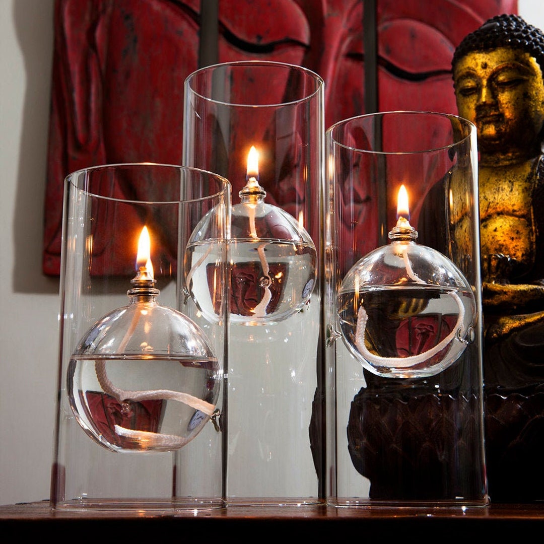 Clearcraft Set of Three La Manga Oil Candles / Oil Lamps - Etsy