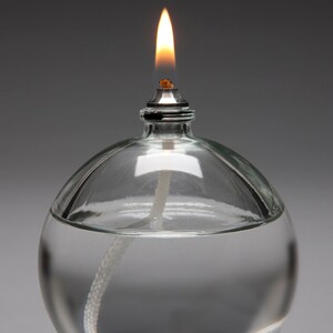 Clearcraft Set of Three Mini Balls Oil Candles / Oil Lamps - Etsy UK