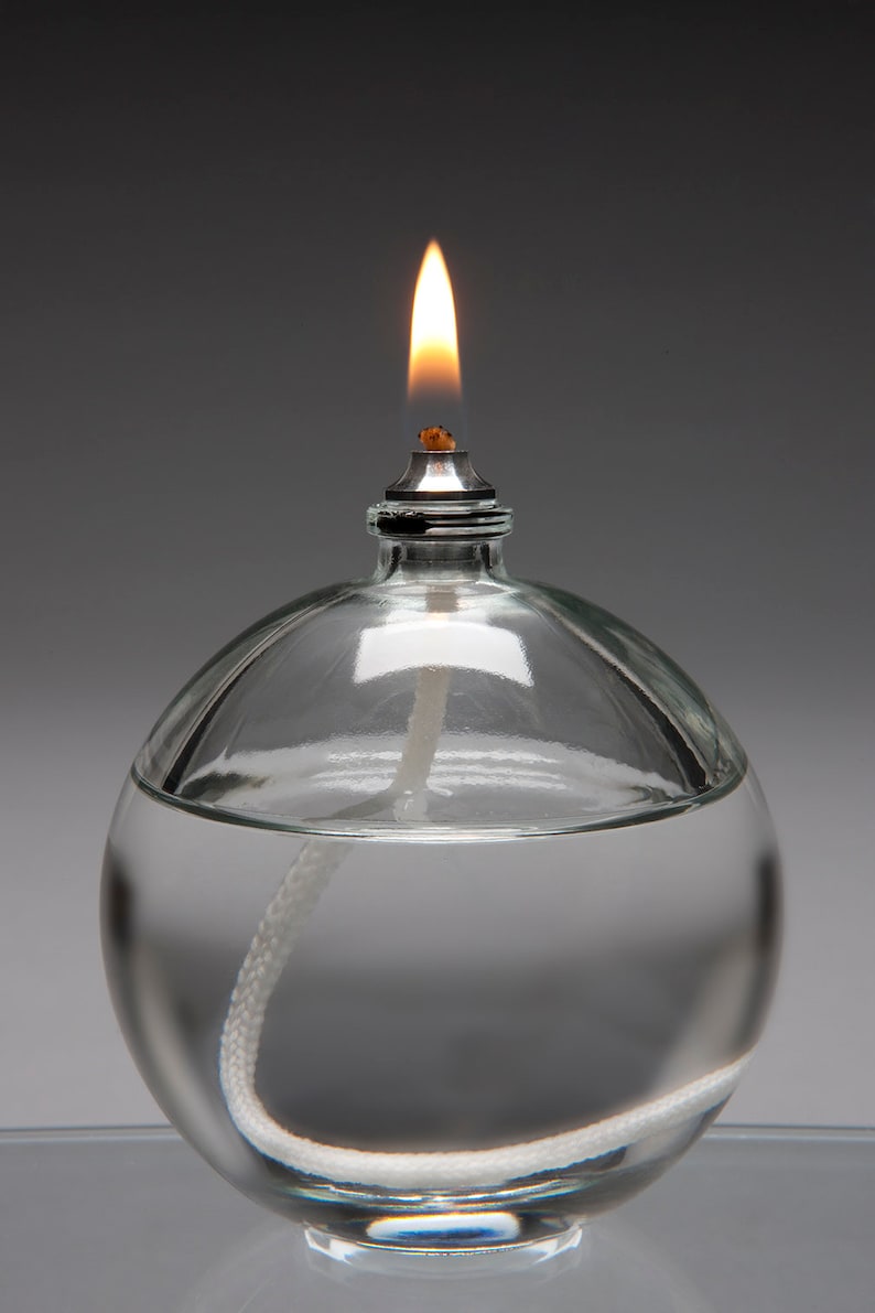 Clearcraft Set of Three Mini Balls Oil Candles / Oil Lamps - Etsy