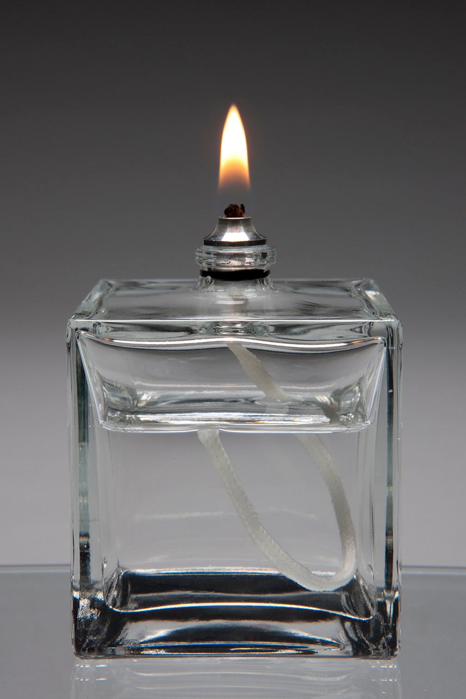 Clearcraft Set of Three Mini Cube Oil Candles / Oil Lamps - Etsy UK