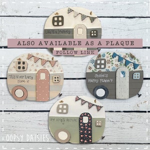 Personalised Handmade Caravan Block, Ornament, Country Home Decor - Etsy UK