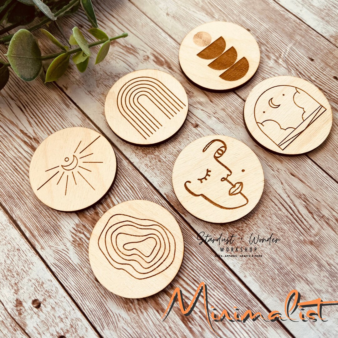 Engraved Magnets - Wood Fridge Magnets - Personalized Fridge Magnets ...
