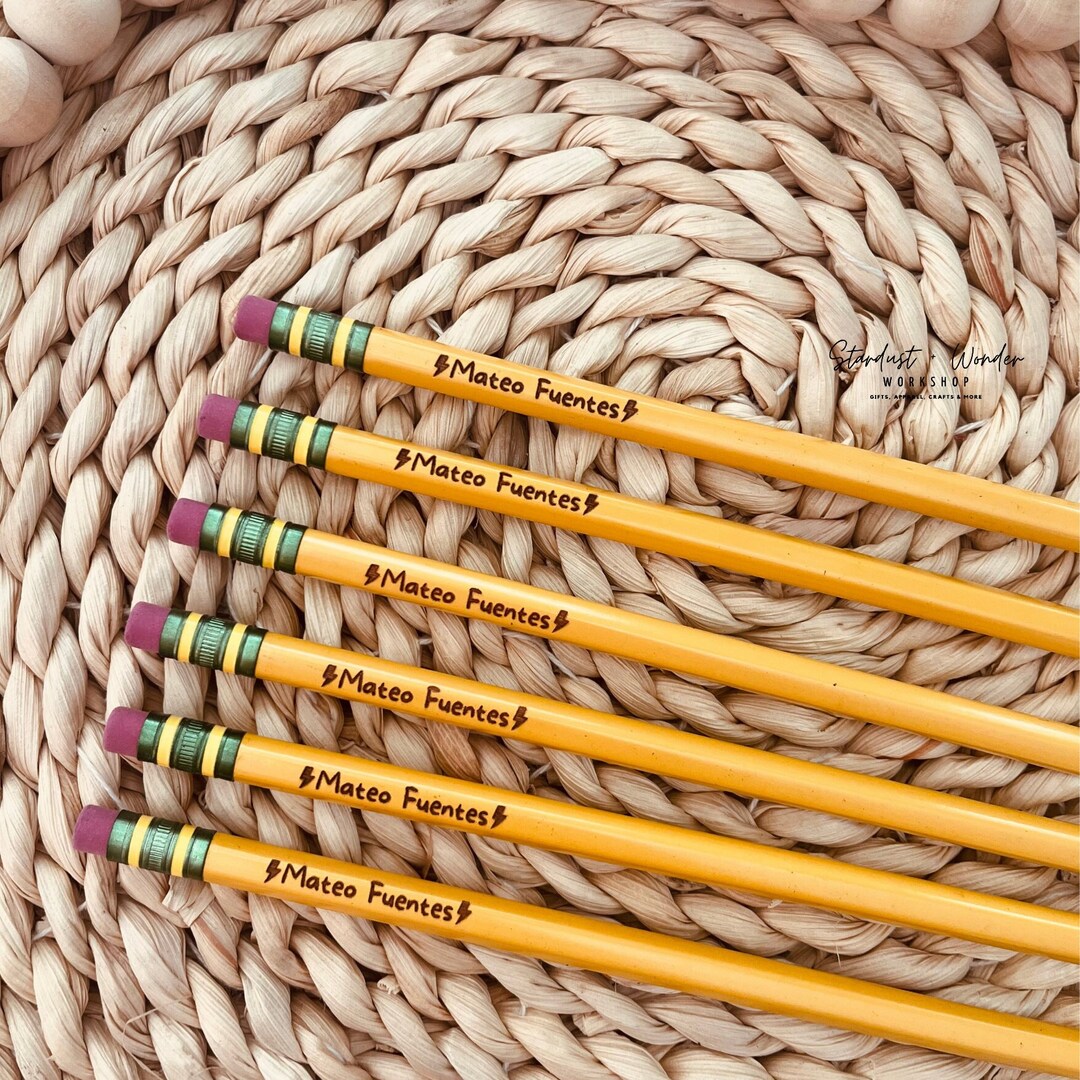 Personalized #2 Pencils | Back to School Pencils | Set of 12 Pencils ...