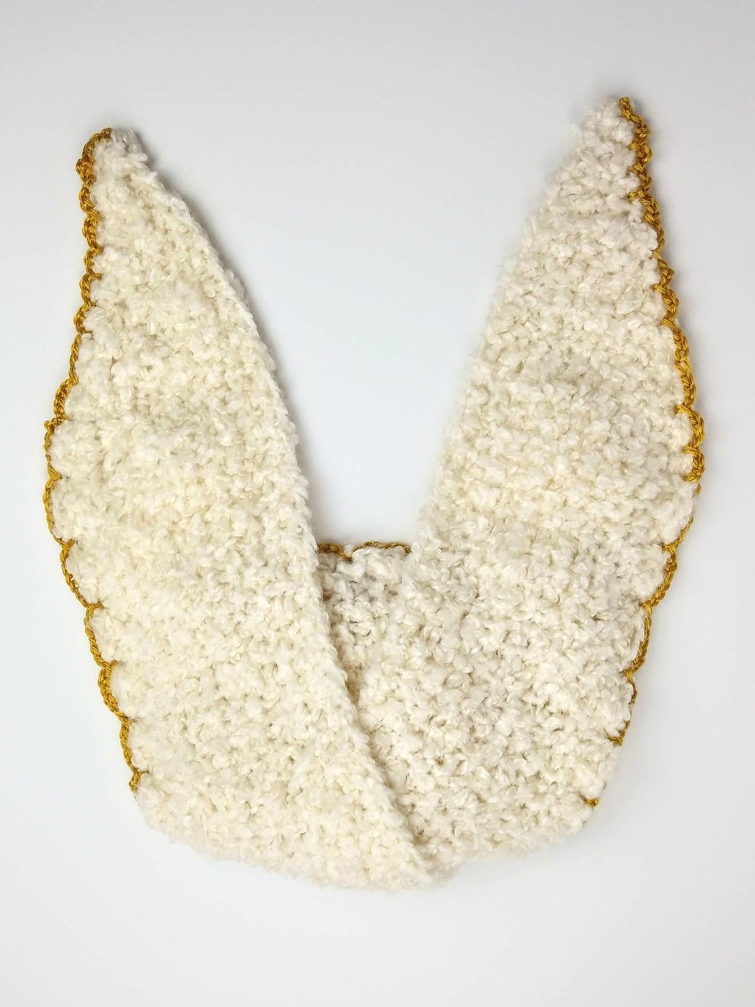 Angel Wing Scarf, Aziraphale Scarf, Good Omens Knits - Etsy