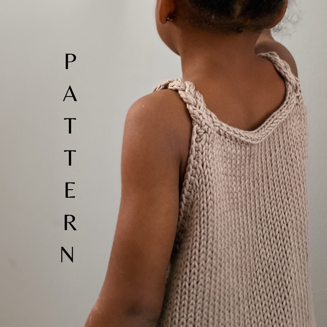 Knitting Pattern--little Belfalas Tank, a Knit Tank Top for Children ...
