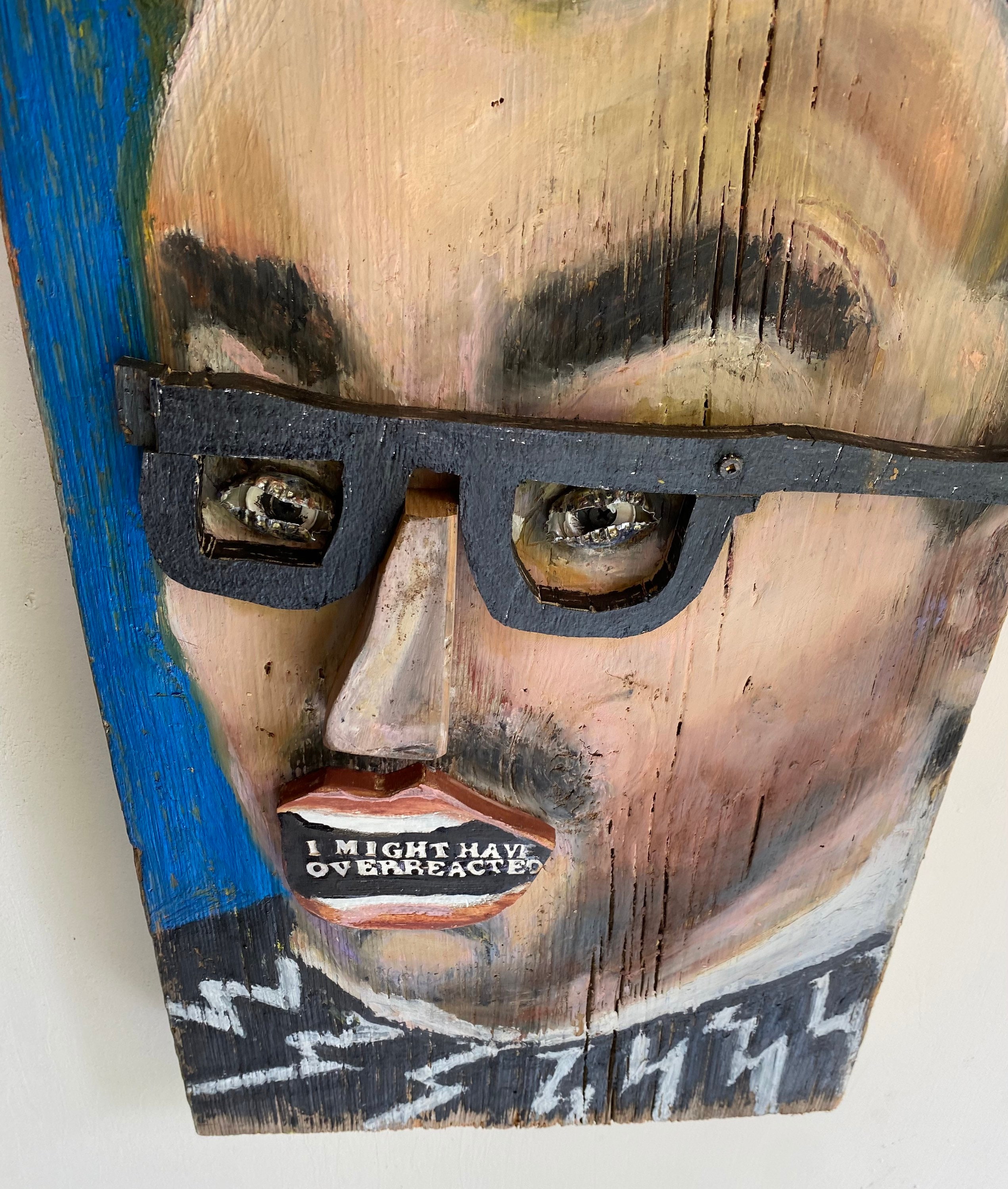 David Rose Art schitts Creek Mixed Media Art 3D Portrait - Etsy