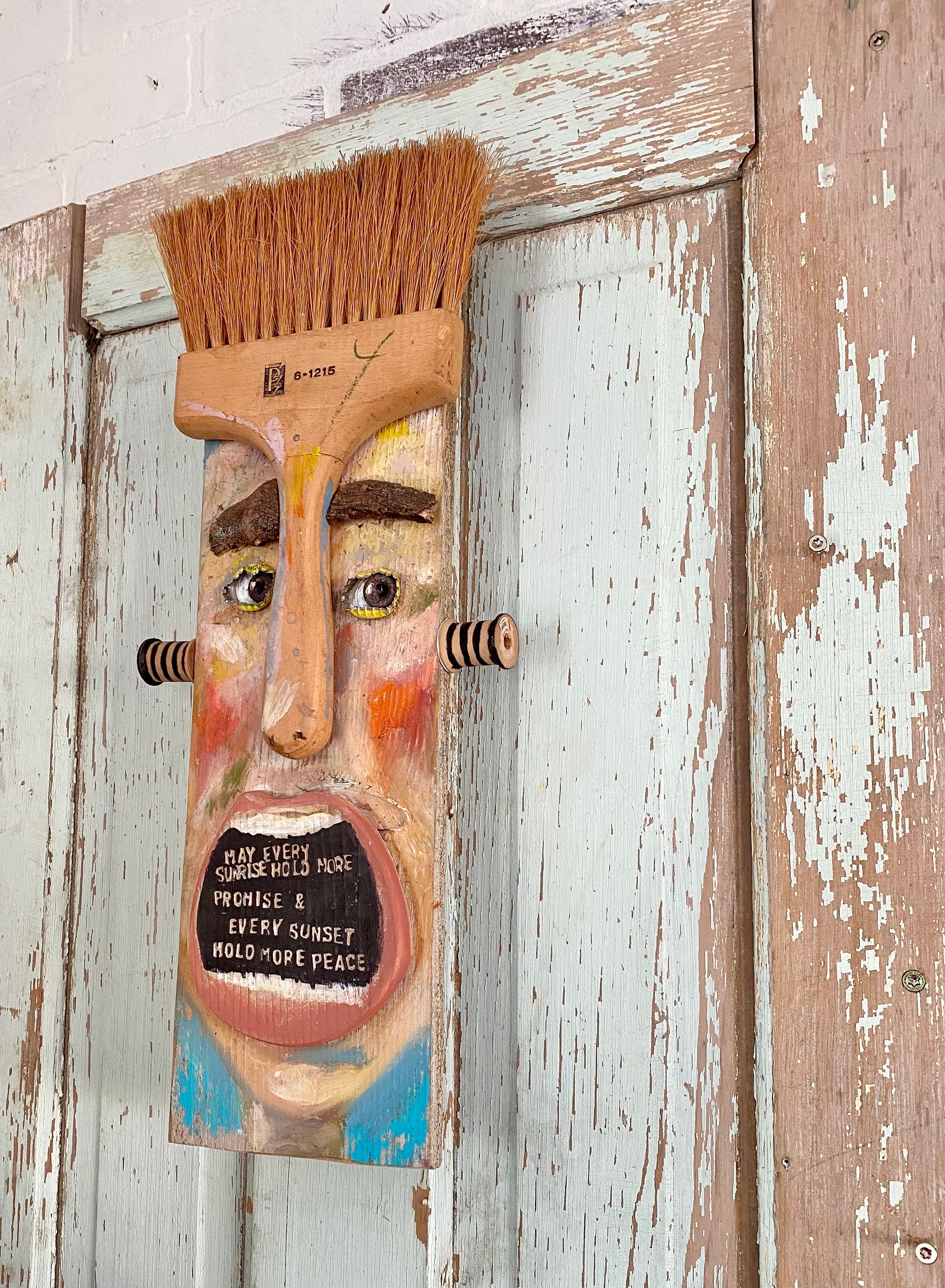 Upcycled 3D Character Portrait - Etsy