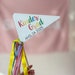 Kindergarten Graduation Pennant Flag | Personalized Kids Pennant Flag ...