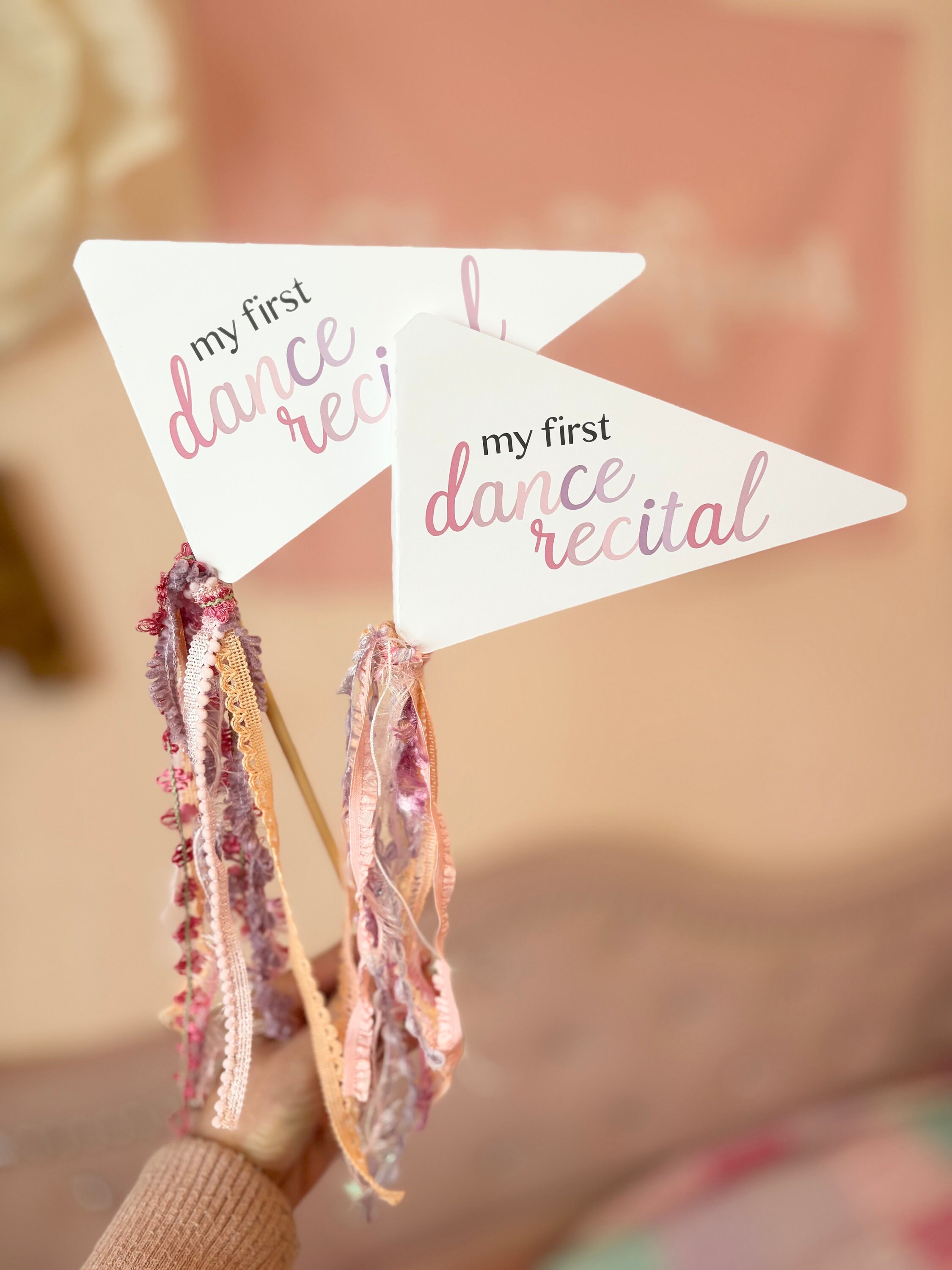 My First Dance Recital Pennant Flag | Dance Recital Pennant Flag ...