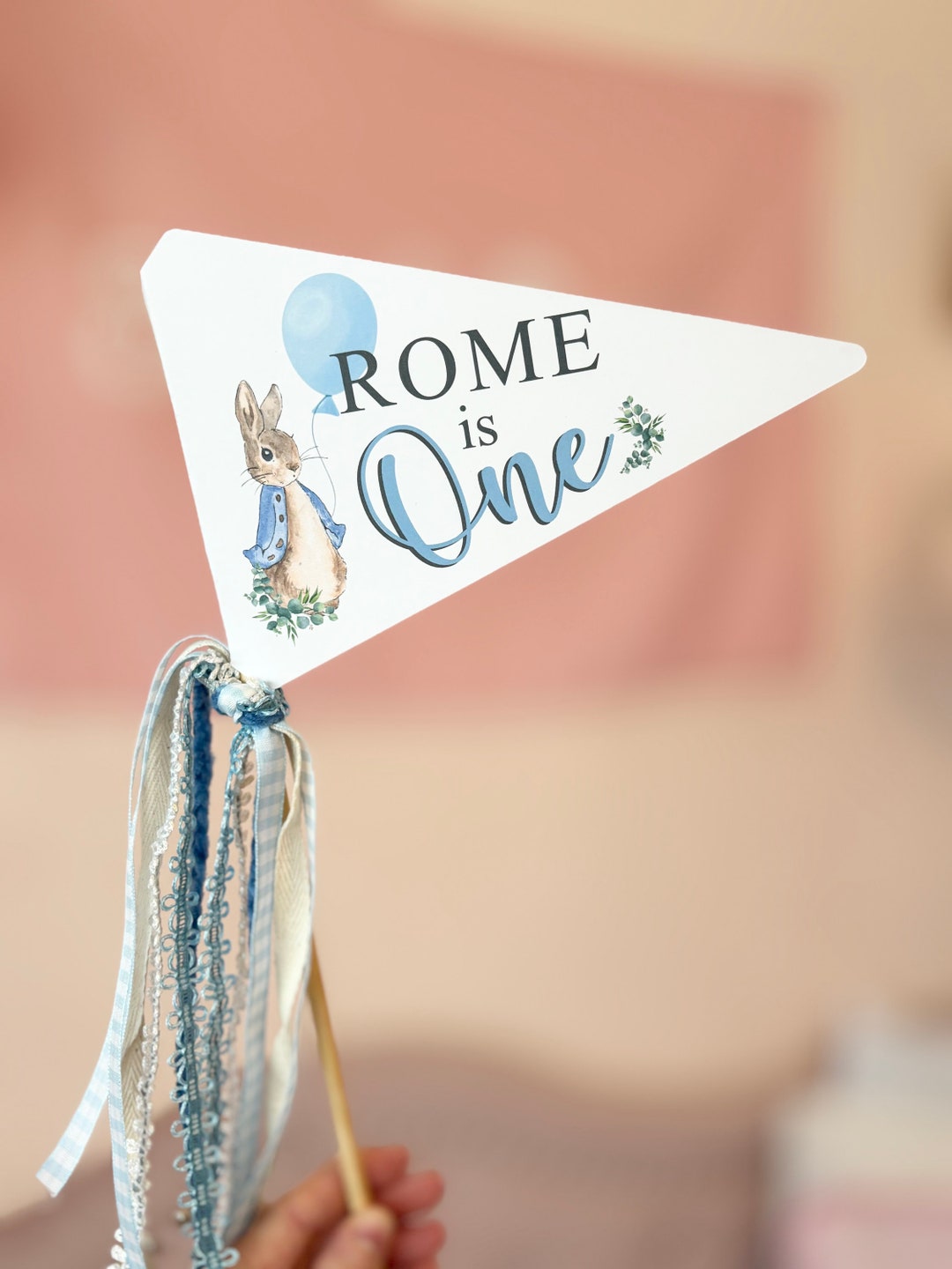 Peter Rabbit Pennant Flag Peter Rabbit Birthday Party Peter Rabbit ...