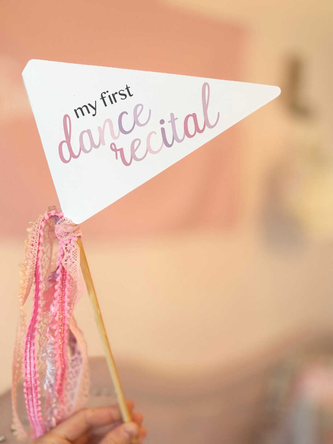 My First Dance Recital Pennant Flag | Dance Recital Pennant Flag ...