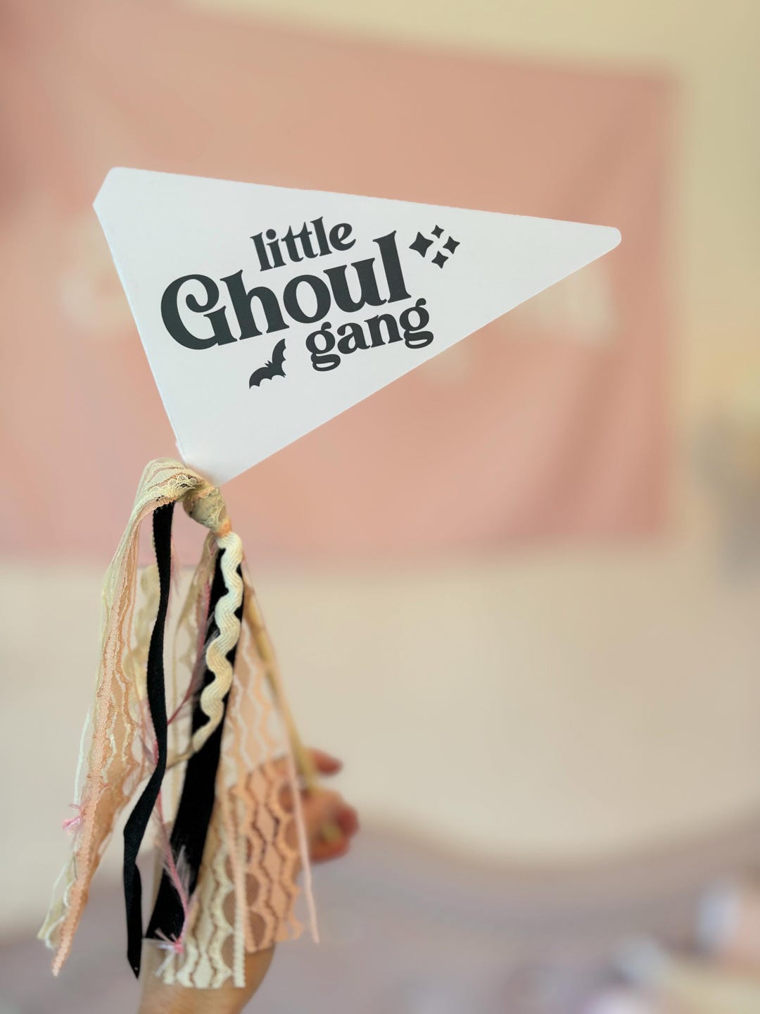 Ghoul Gang Pennant Flag Halloween Pennant Flag Boo Basket Flag - Etsy