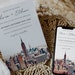 New York City Wedding Invitation Template, QR Code RSVP, Photo Wedding ...
