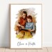 Custom Mother Portrait From Photo, Mothers Day Painting, Best Mom Ever ...