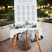 Mountain Seating Chart Template, Printable Rustic Outdoor Woodland Tree ...