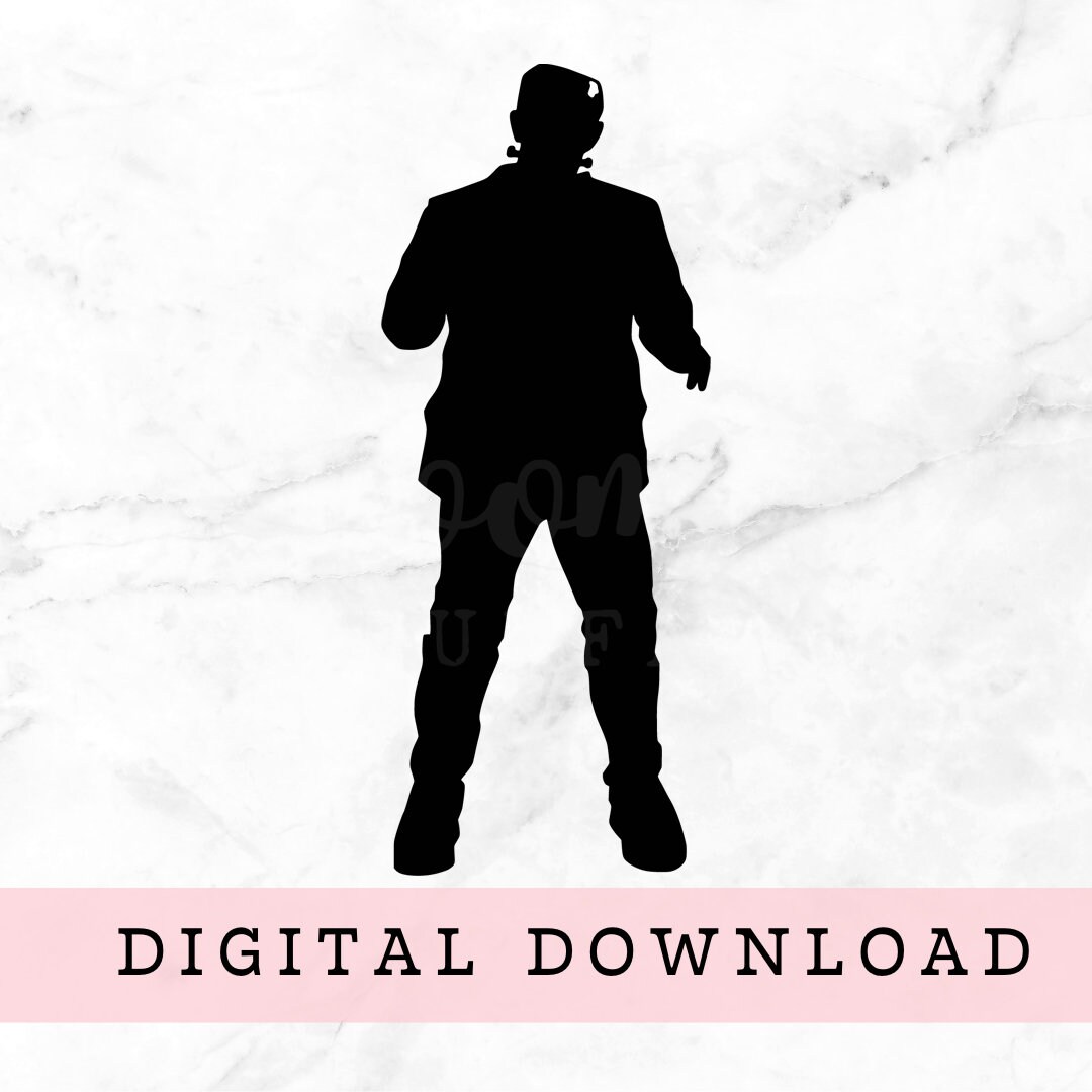 Classic Movie Monster Silhouette Instant Digital Download SVG Files - Etsy
