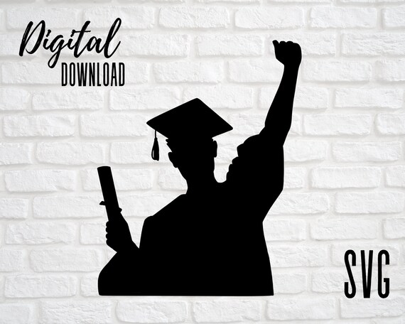 Graduation Diploma 2 SVG Download - Etsy