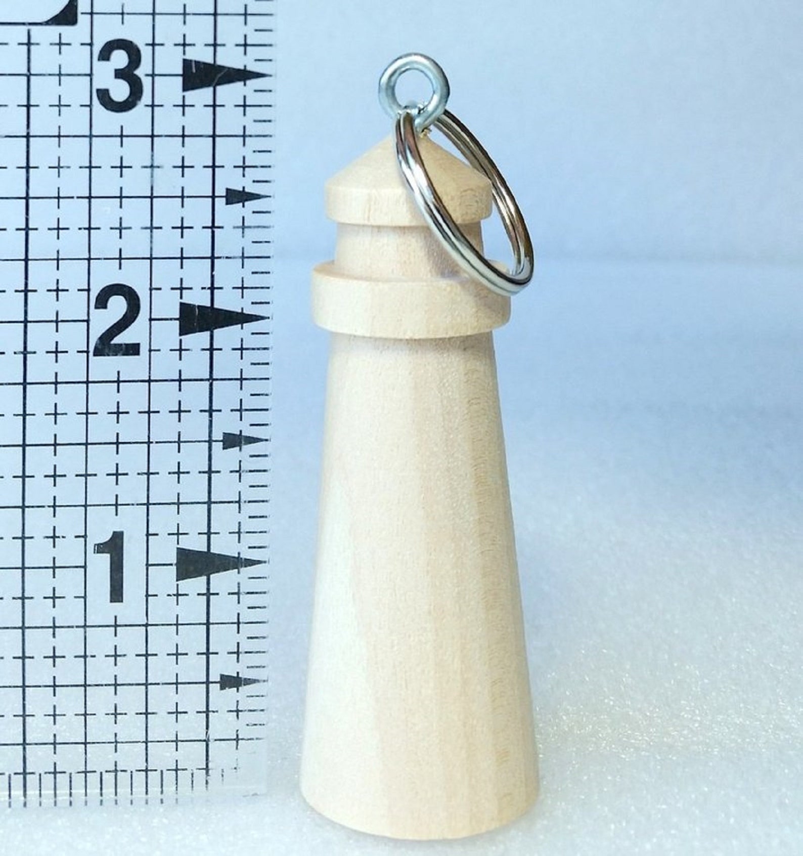 Lighthouse Key Chains, Wooden Unfinished DIY Party Favors, Set of 12 - Etsy