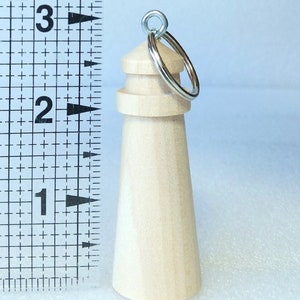 Lighthouse Key Chains, Wooden Unfinished DIY Party Favors, Set of 12 - Etsy