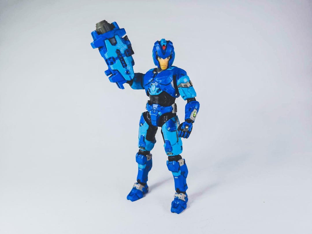 Mega Man X - Rock Man - Posable Action Figure Collectable - Etsy