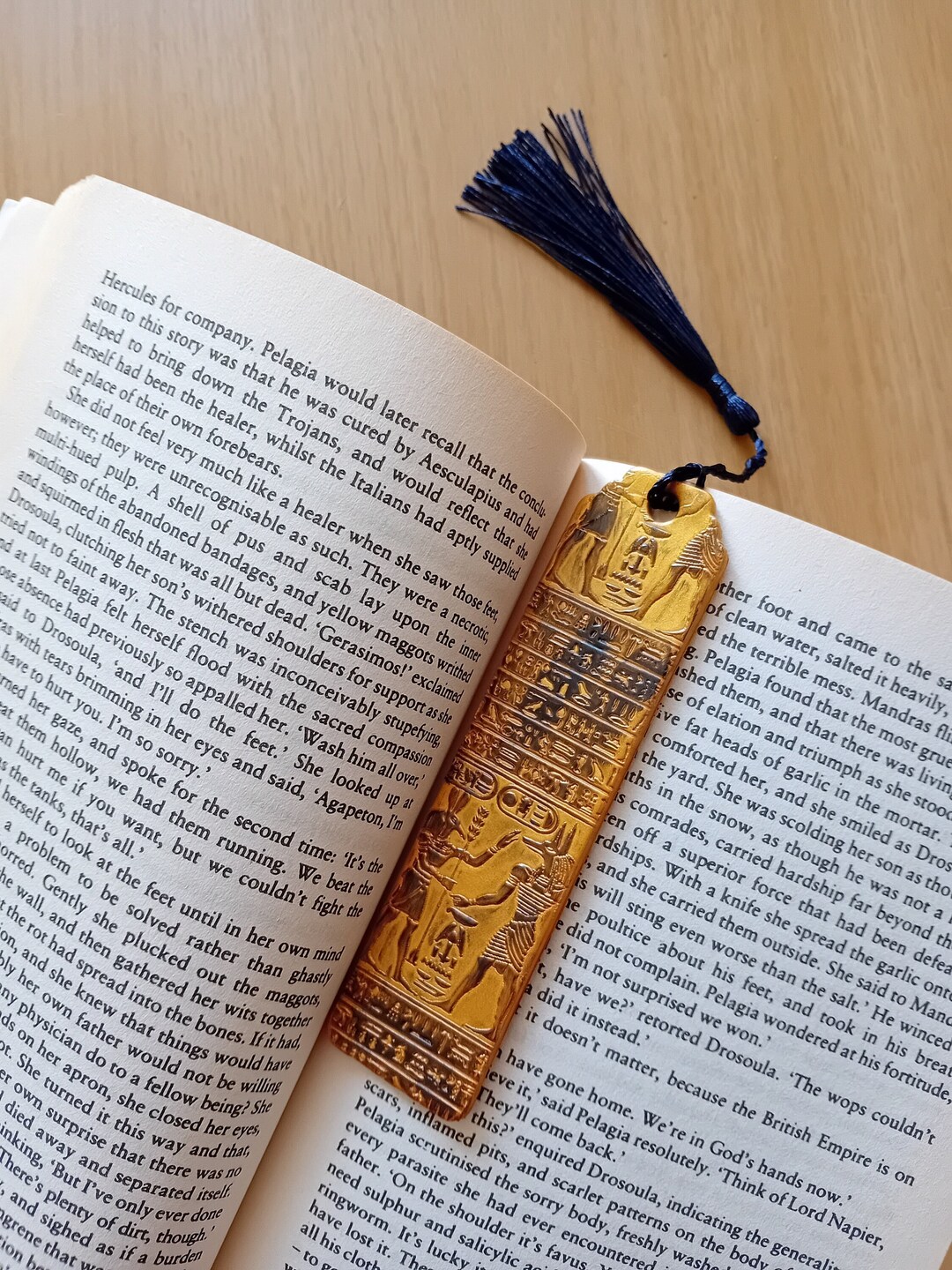 Walk Like an Egyptian: Ancient Egypt Hieroglyph Polymer Clay Decorative ...
