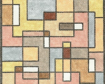 Geometric Needlepoint | Etsy