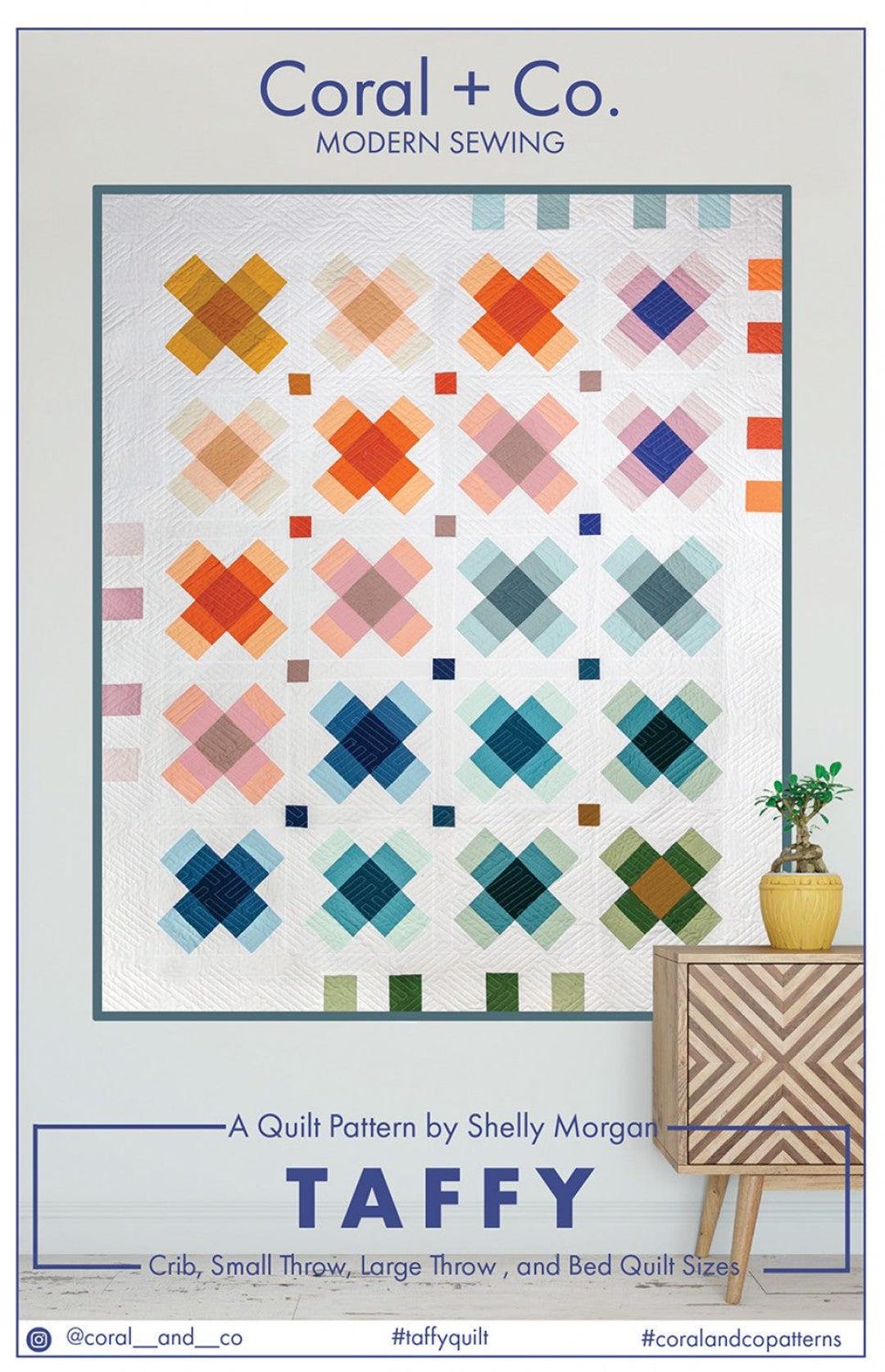 Taffy Quilt Pattern - Etsy