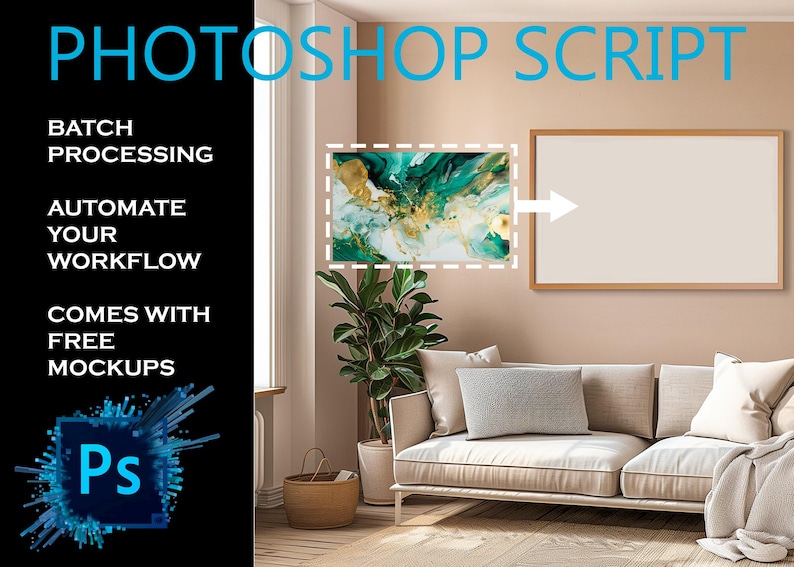 Photoshop Script for Batch Mockup Creation | Automate Your Digital ...