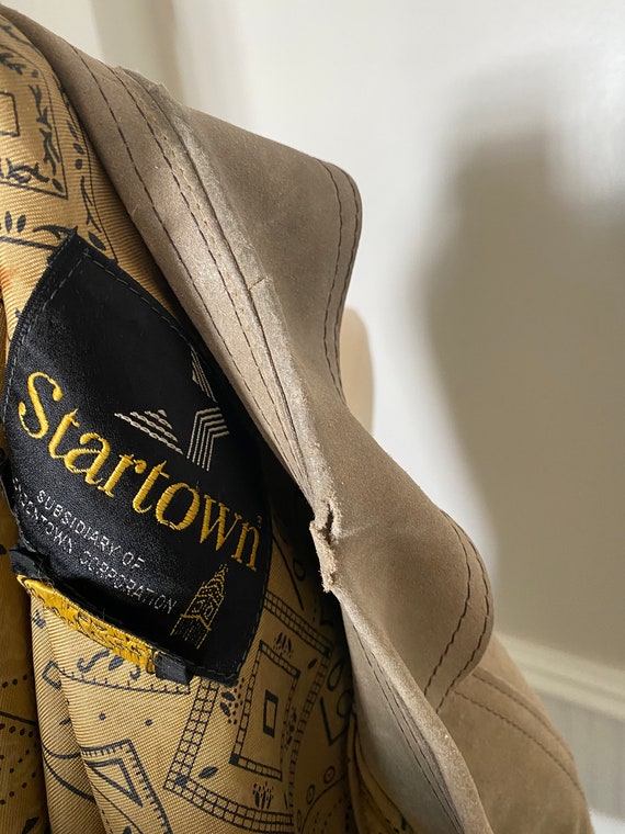 1960s Vintage Suede Startown Shirt Jacket//Elvis Pres… - Gem