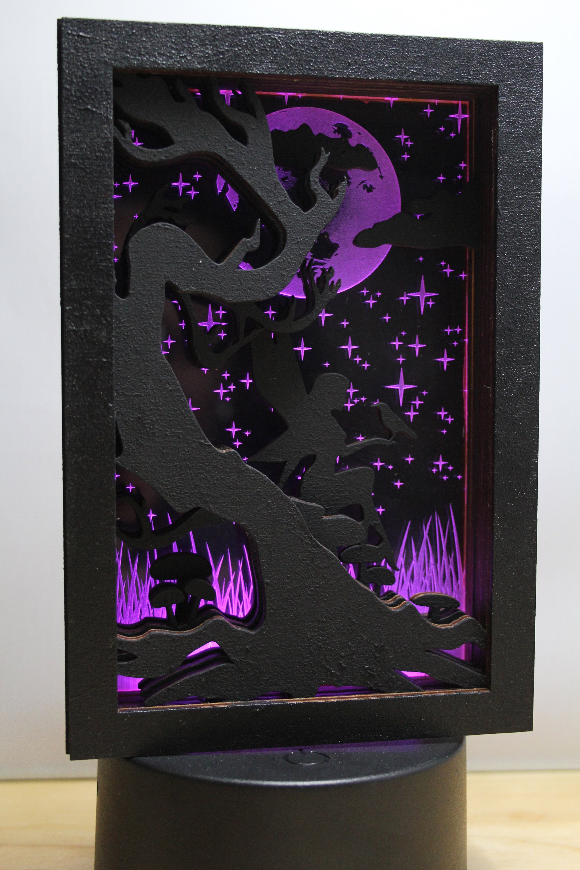 Fairy Light Shadow Box color Changing With Remote - Etsy