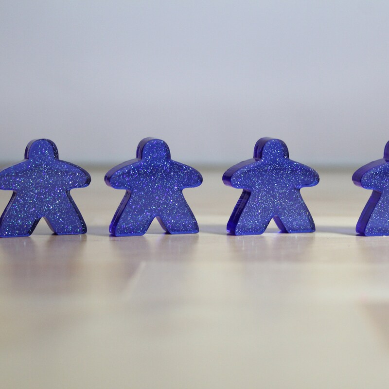 Custom Resin Meeples - Etsy
