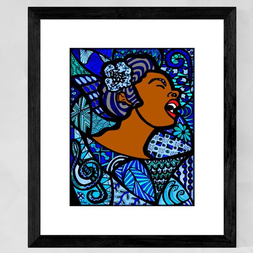 Billie Holiday Art Print - Etsy