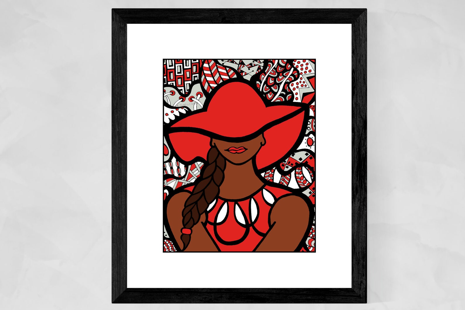 Delta Sigma Art Delta Art Prints Black Artists African - Etsy