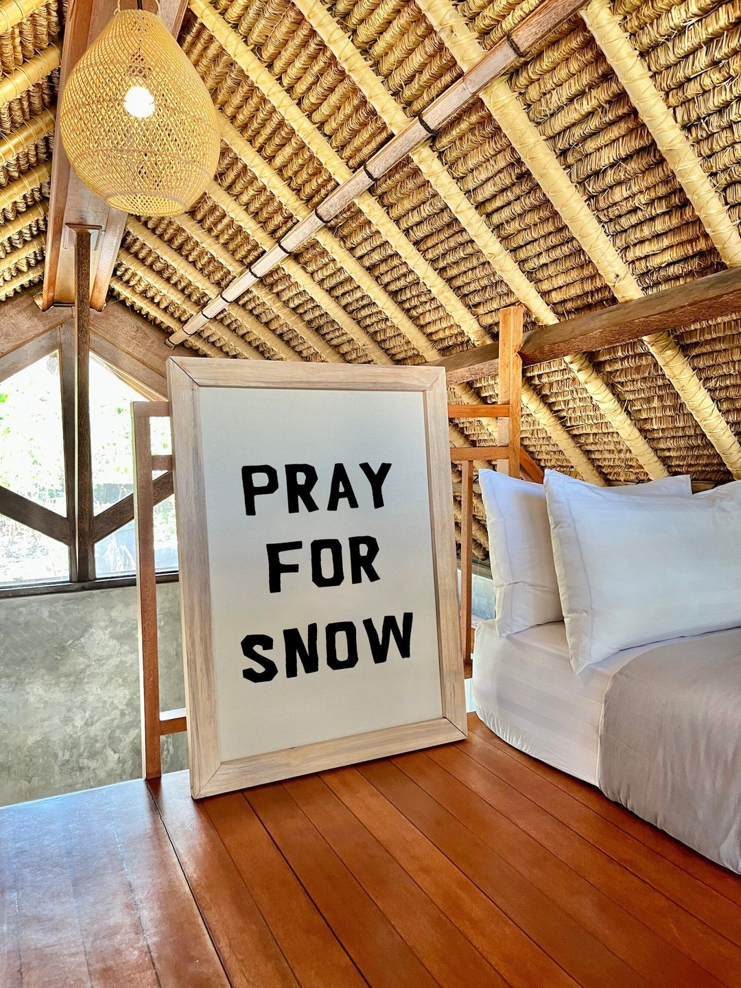 Pray for Snow Tapestry, Free Shipping. Next Day Shipping - Etsy
