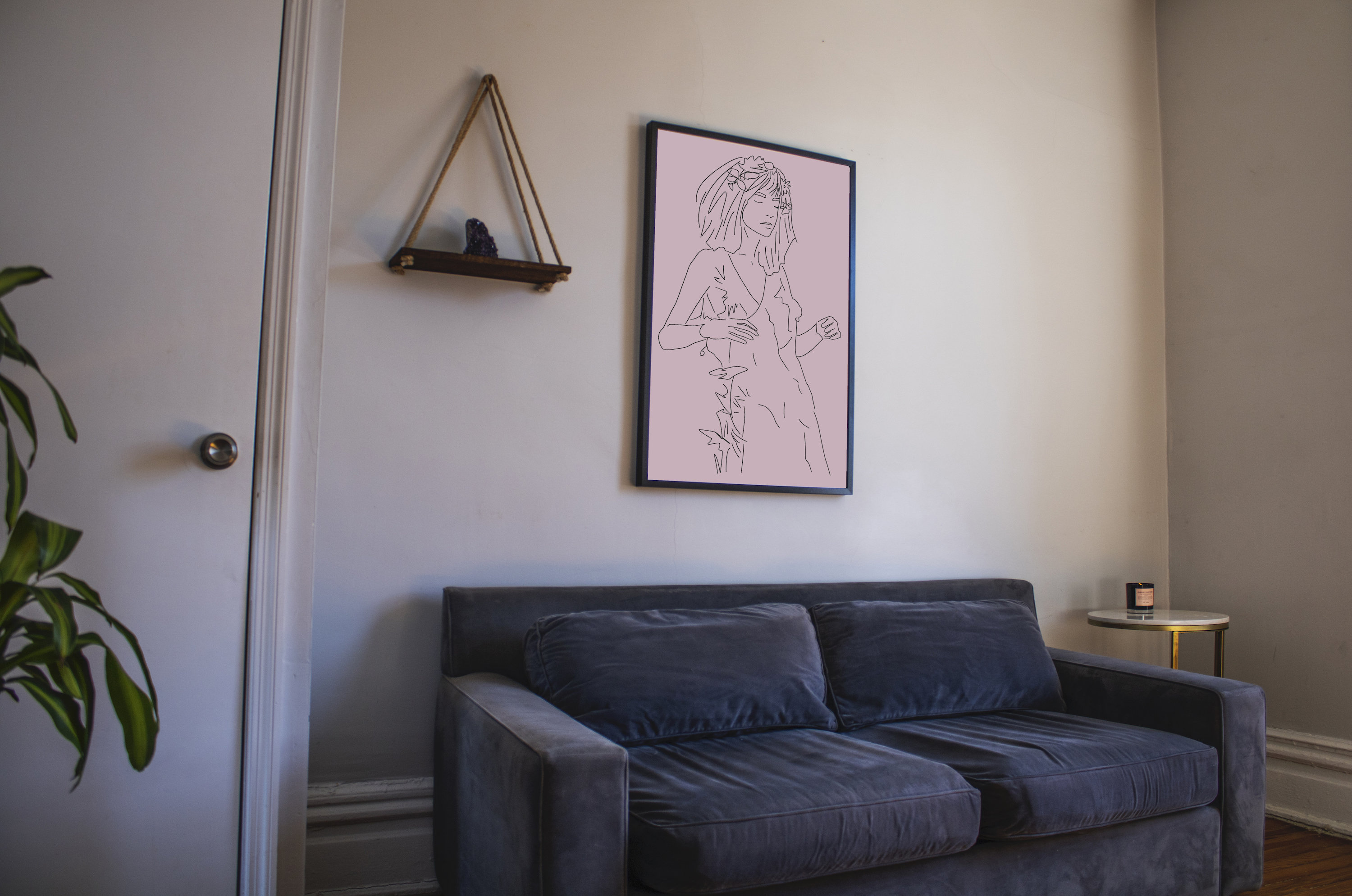 Patti Smith Portrait, Minimalist Line Art, Modern Art, Original ...