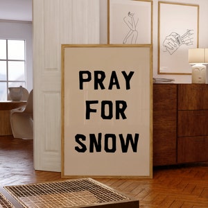 Pray for Snow Tapestry, Free Shipping. Next Day Shipping - Etsy