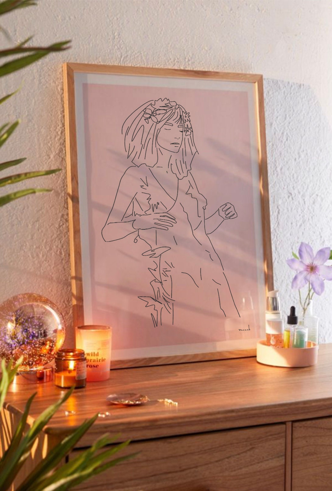 Patti Smith Portrait, Minimalist Line Art, Modern Art, Original ...
