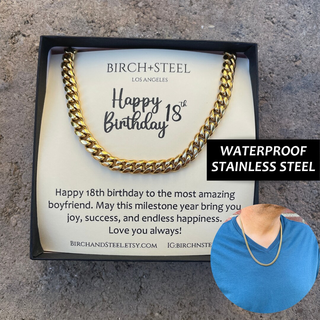 Boyfriend Gift for Birthday, 18th Birthday Gift for Boyfriend With ...