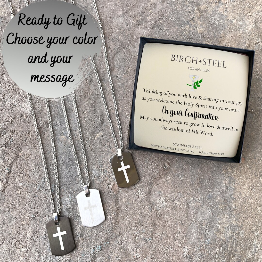 First Holy Communion Cross Necklace Gift, Communion Confirmation Cross ...