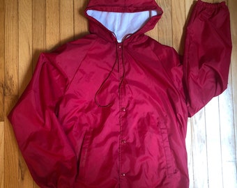 Vintage Frito Lay Jacket 1980s Frito Lay Red Warehouse Jacket 80s Nylon ...